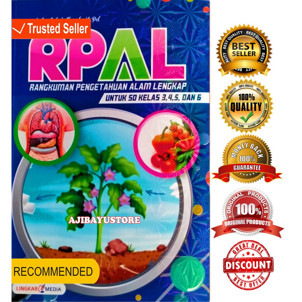 Jual BUKU RPAL Rangkuman Pengetahuan Alam Lengkap Untuk SD Kelas 3 4 5 6 Yudistira Ikranegara ...