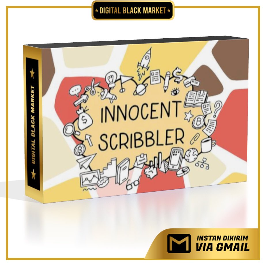 Jual Innocent Scribbler With Doodle Icons | Shopee Indonesia