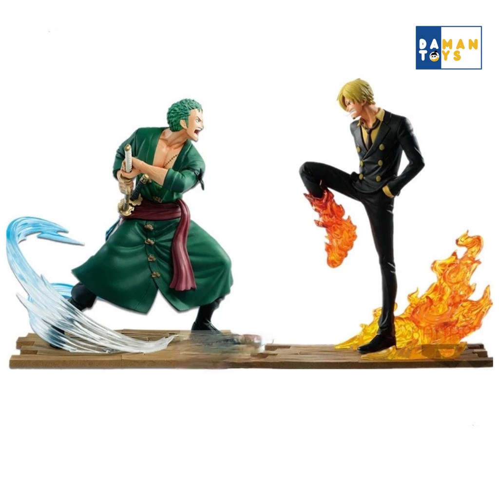 Jual Action Figure Anime One Piece Roronoa Zoro Sanji | Shopee Indonesia