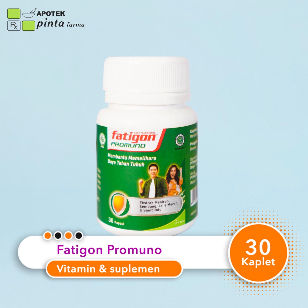 Jual FATIGON PROMUNO Botol Isi 30 Kapsul Daya Tahan Tubuh | Shopee ...