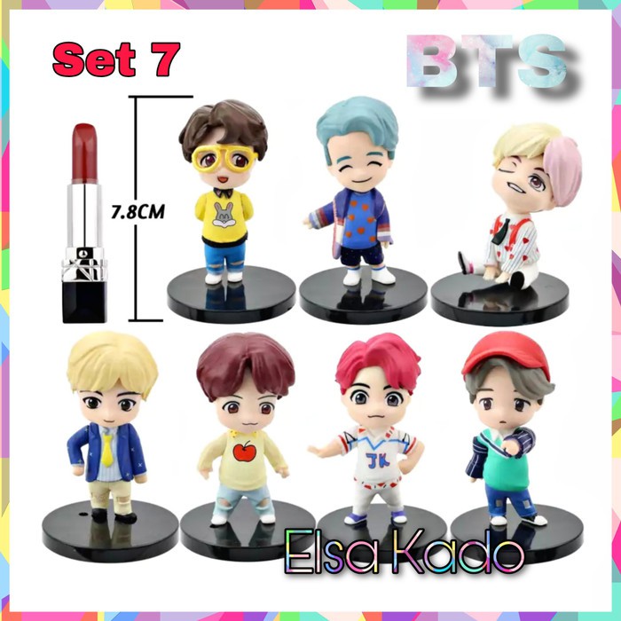 Jual ACTION FIGURE BTS BANGTAN BOYS KPOP IDOL BT21 TINY TAN | Shopee Indonesia