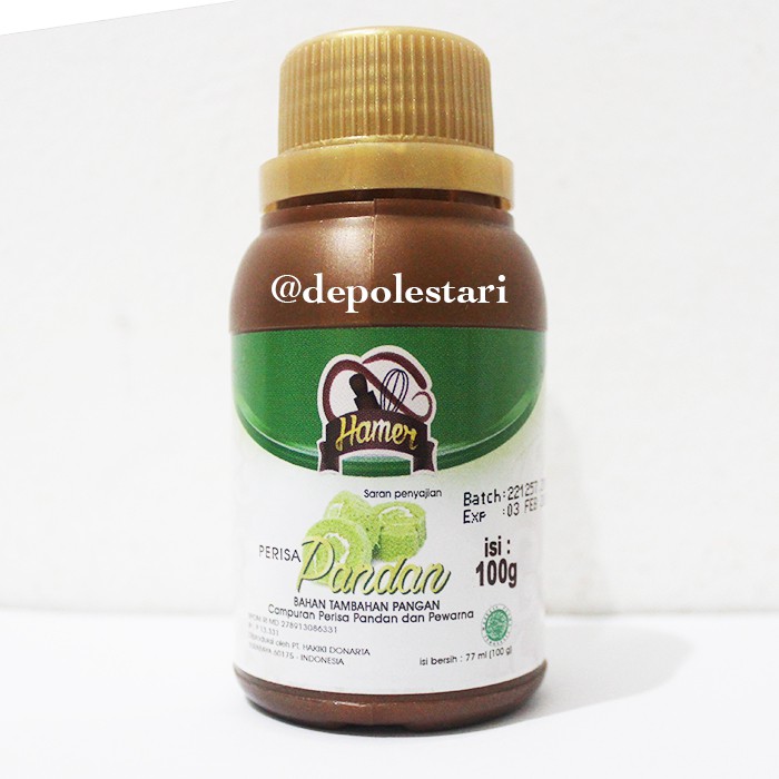 Jual Hamer Perisa Pandan 100ml | Shopee Indonesia