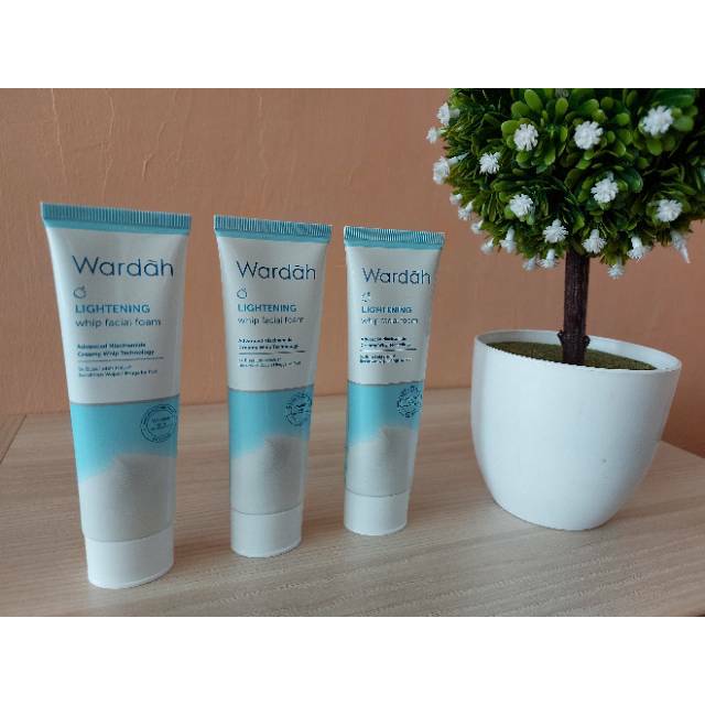 Jual Wardah Lightening whip Facial foam/ sabun cuci muka wardah terbaru ...