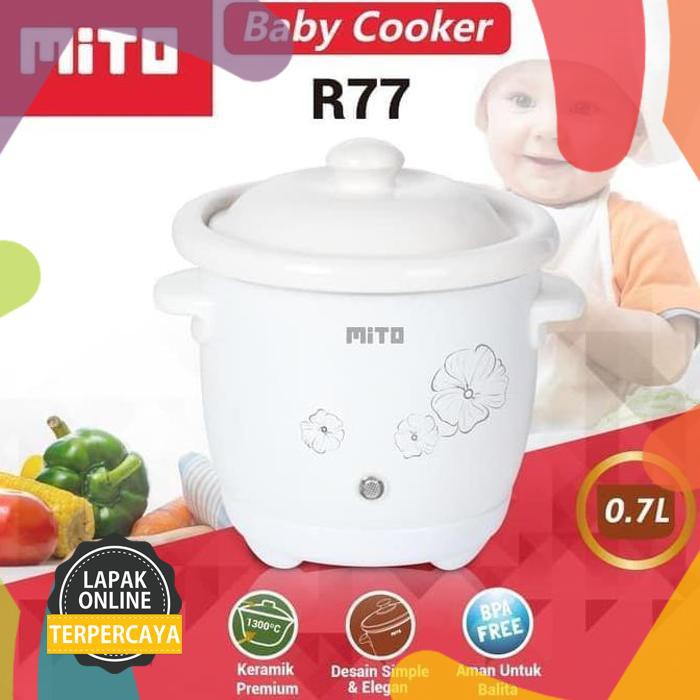 Jual New Arrival Slow Cooker Mito R77 0.7 Liter Barang Original ...