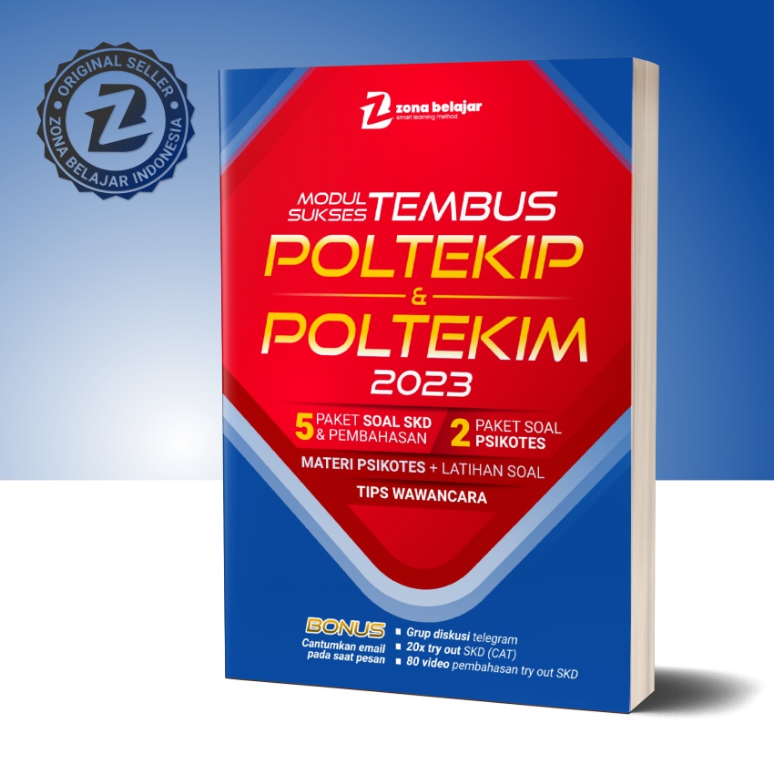Jual MODUL SUKSES SPMB POLTEKIP DAN POLTEKIM 2023 | Shopee Indonesia