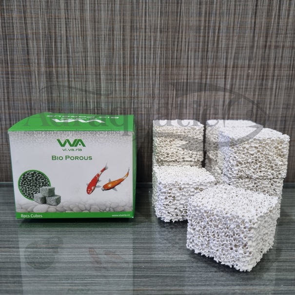 Jual 8 PCS VIVARIA BIO POROUS RUMAH BAKTERI BIOBLOCK BIO BLOCK MEDIA ...