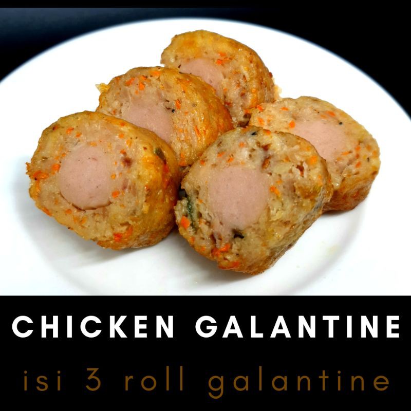 Jual Chicken Galantine / Rolade Ayam Sosis Enak | Shopee Indonesia