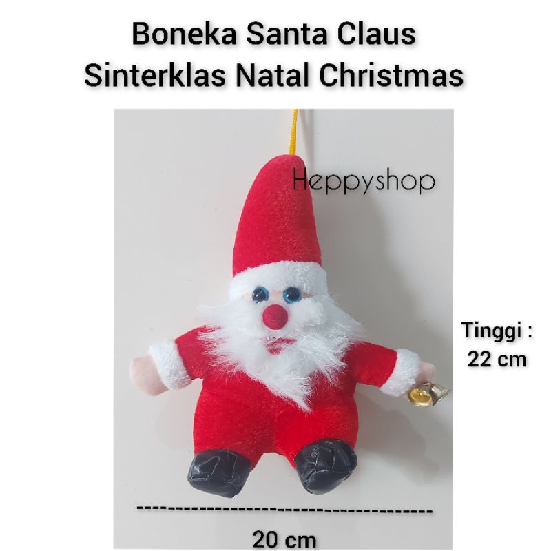 Jual Boneka Santa Claus Sinterklas Natal Christmas | Shopee Indonesia
