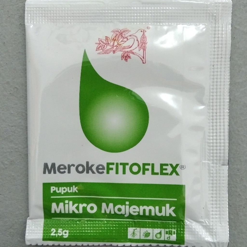 Jual Pupuk Mikro Majemuk - MEROKE FITOFLEX 2.5g | Shopee Indonesia