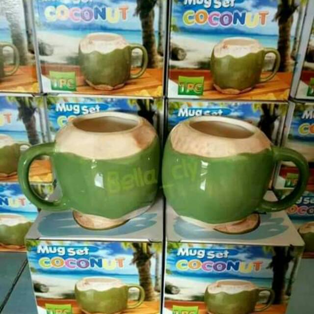 Jual MUG KELAPA | Shopee Indonesia