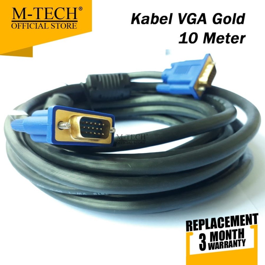 Jual KABEL VGA 10M GOLD PLATED | Shopee Indonesia