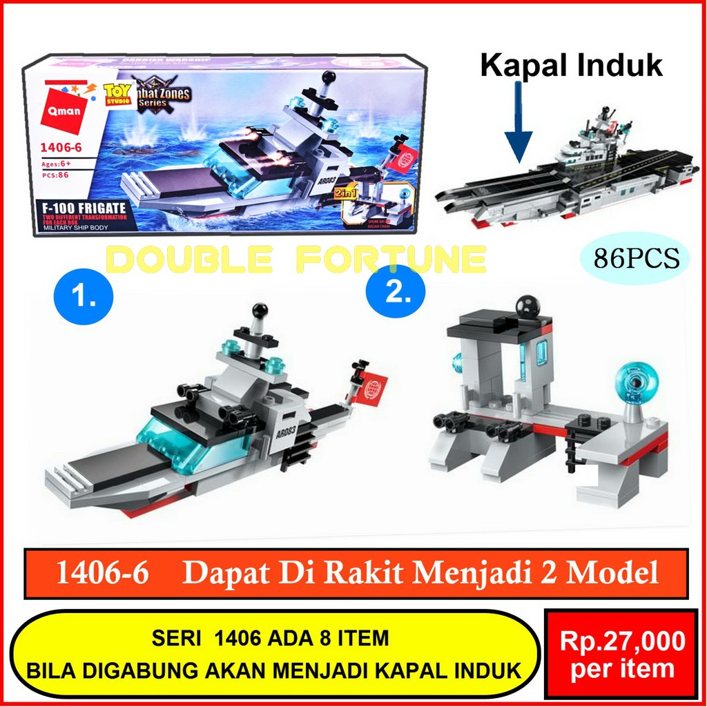 Jual 1406-6 QMAN COMBAT ZONES SERIES MAINAN ANAK BRICK LEGO BALOK SUSUN EDUKATIF | Shopee Indonesia
