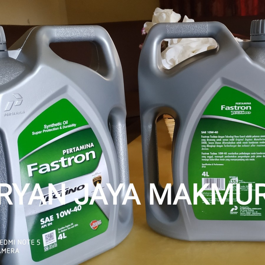 Jual Oli mobil Fastron techno 10w 40 4 Liter ORIGINAL Pertamina ...
