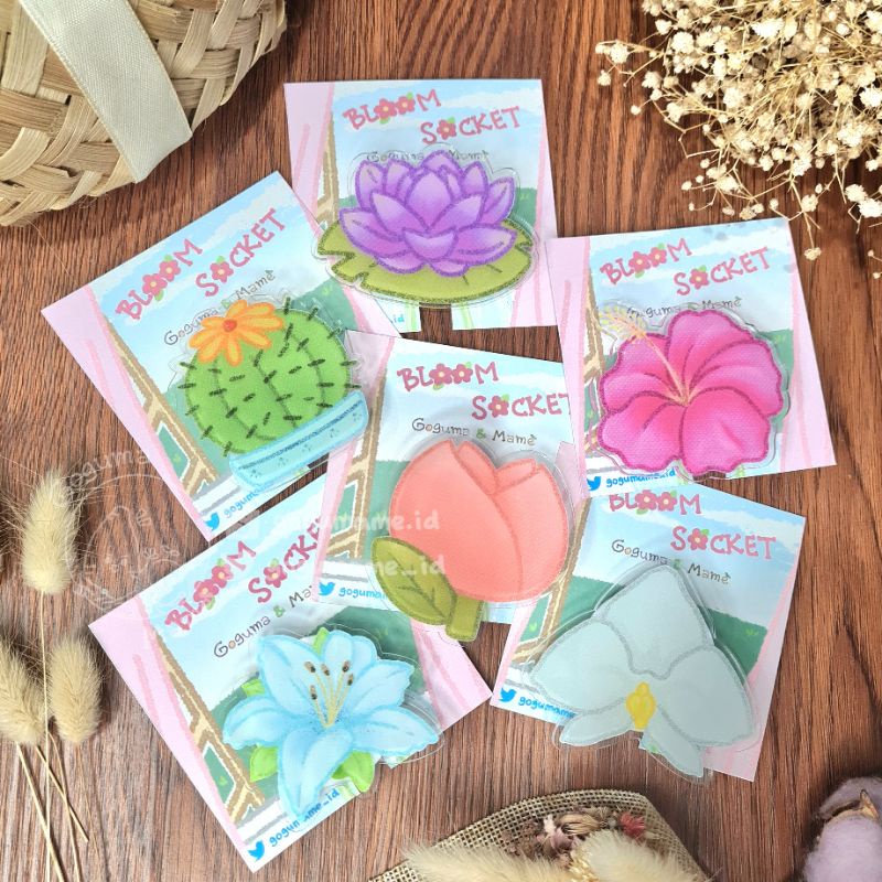 Jual GOGUMAME ☆ Pop Socket Bunga Bloom Socket Series Popsocket Akrilik ...