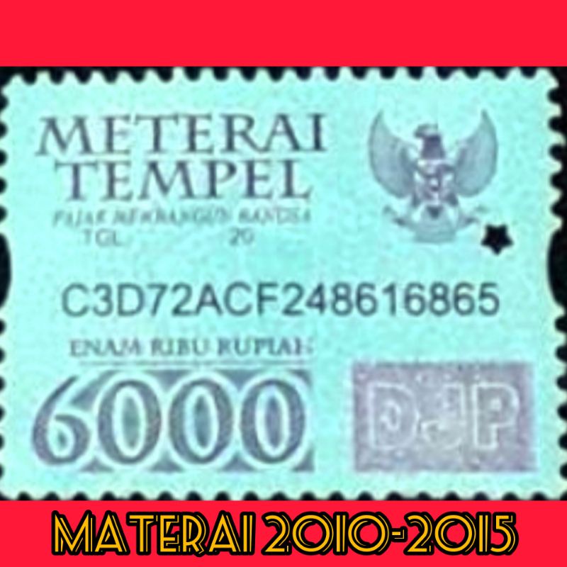 Jual MATERAI TAHUN 2010-2015 ORIGINAL | Shopee Indonesia