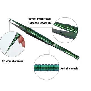 Jual Pinset Bnr TY-11 runcing LURUS untuk smd komponen ipone | Shopee ...