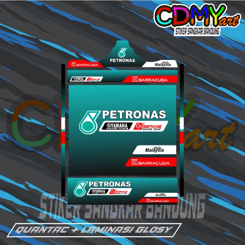 Jual STIKER DECAL SANGKAR KOTAK MOTIF PETRONAS | Shopee Indonesia