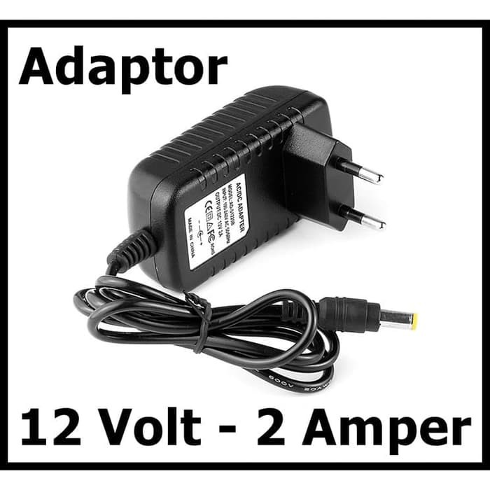 Jual Adaptor 12 Volt 2 Amper 12V 2A | Shopee Indonesia