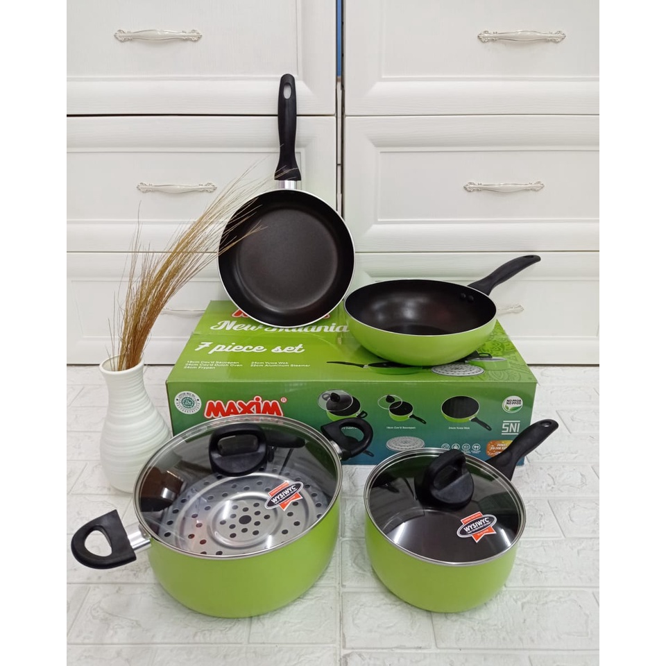 Jual PANCI SET MAXIM NEW HALANIA 7pcs | Shopee Indonesia