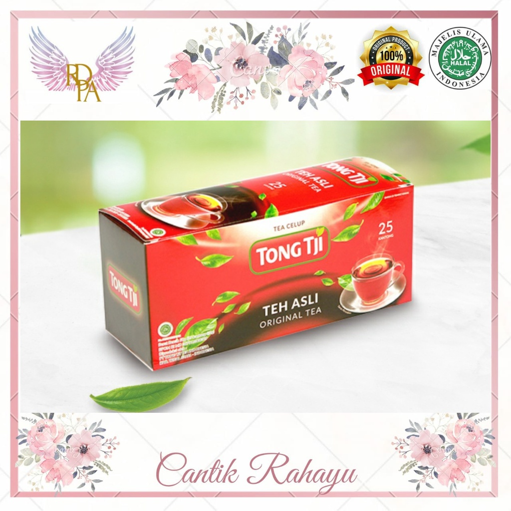 Jual Tong Tji Original Tea 1 pack Non-Amplop. Tea Bag / Teh Celup Tong ...