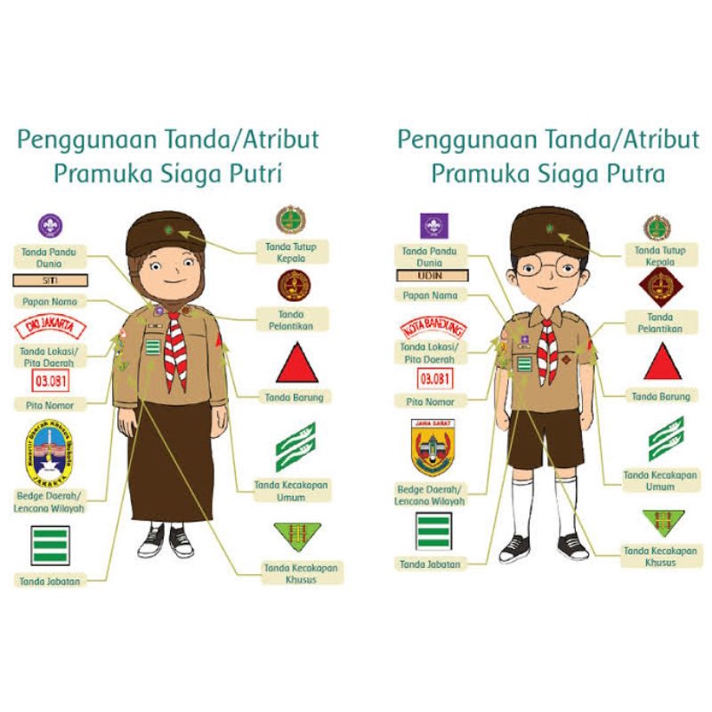 Jual Logo Atribut Pramuka Bordir Bisa Request Harga Dijamin Murah ...