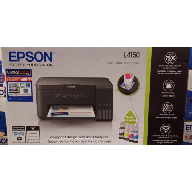 Jual Printer Epson L4150 Wifi (Print Scan Copy) Utamiseller973 | Shopee ...