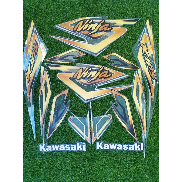 Jual Striping sticker transparan UV ninja RR KIPS MASKULIN | Shopee ...