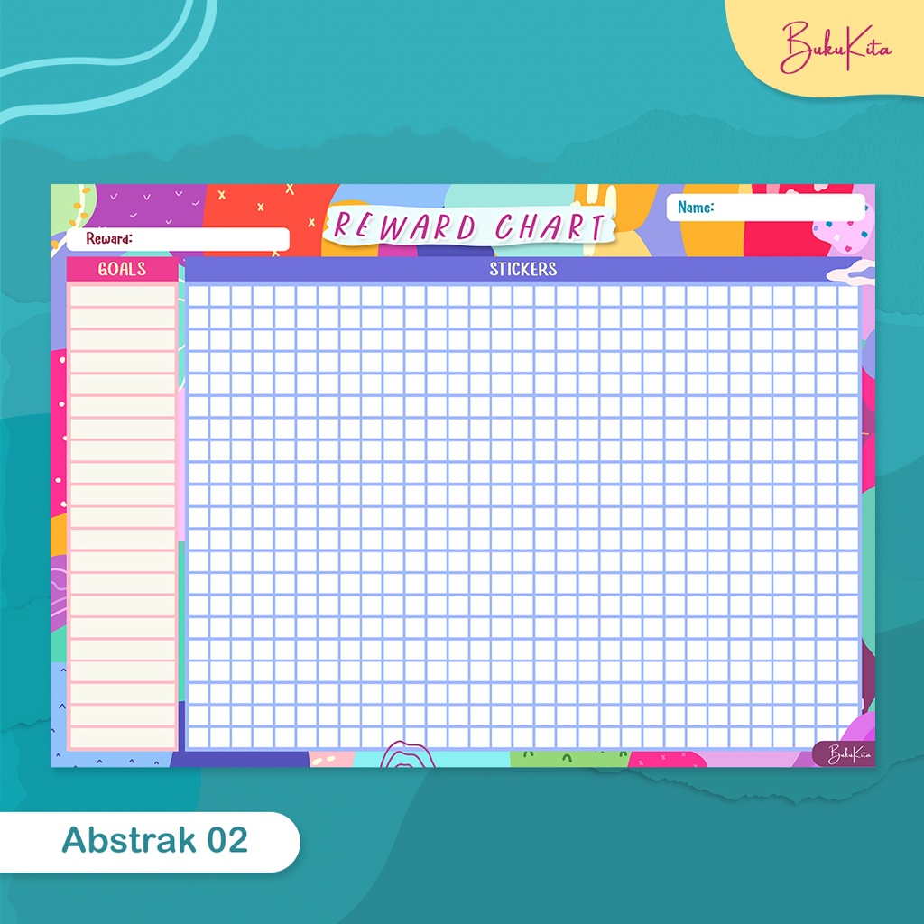 Jual PREMIUM Reward Chart Anak Wipe & Clean | Shopee Indonesia