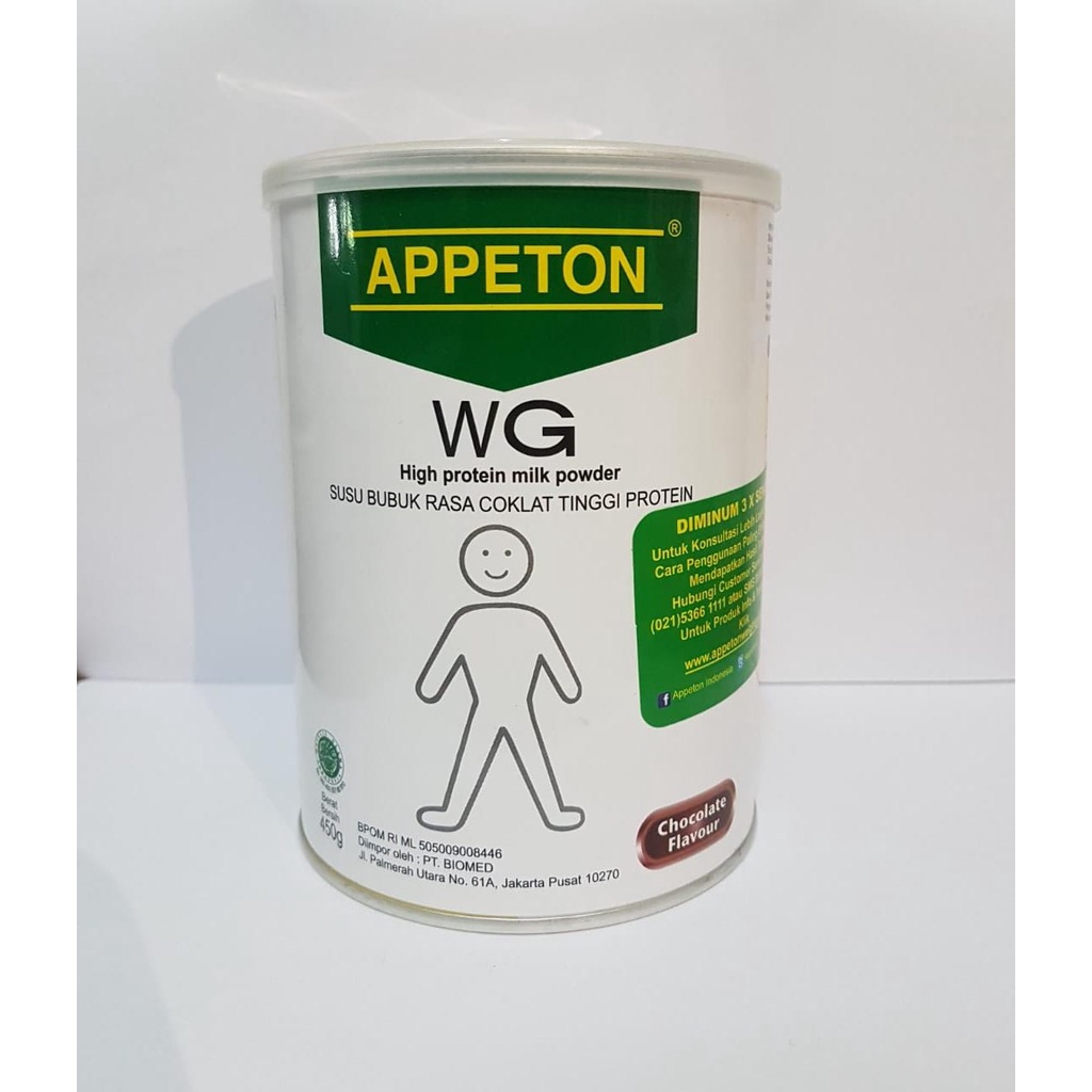 Jual Susu APPETON WEIGHT GAIN 450 gr | Shopee Indonesia