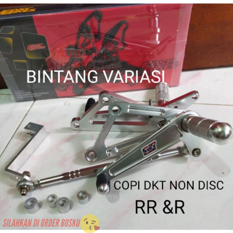 Jual PROMO FOTSTEP UNDERBONE DRAG COPY DKT BY FASTBIKES NON DISC atau ...