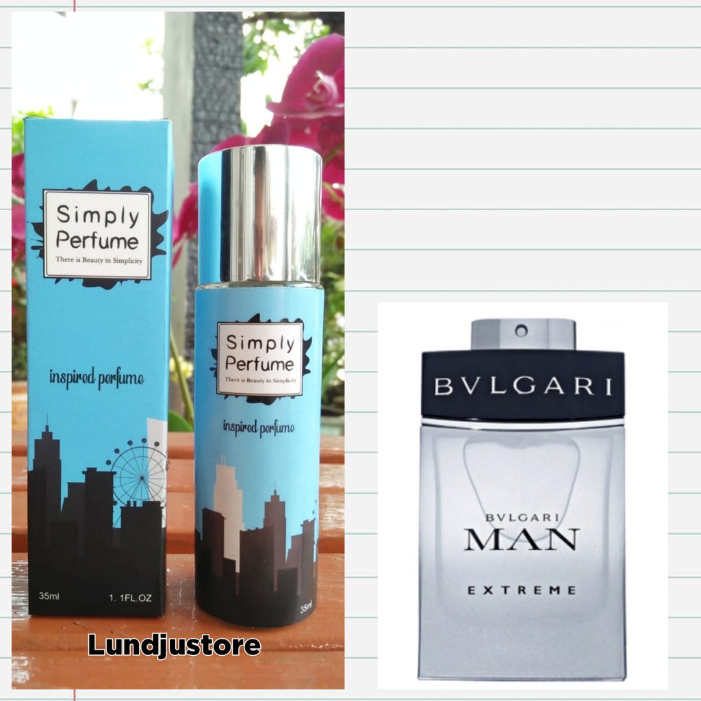 Jual Simply Perfume Inspired Perfume by Bvlgari Man Extreme for man ...