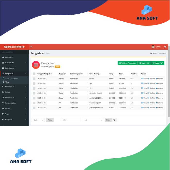 Jual Software Aplikasi Inventaris Barang | Shopee Indonesia