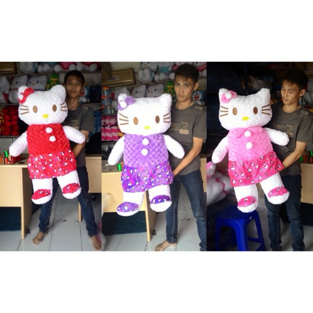 Jual Boneka hello kitty snail jumbo ukuran 90 cm | Shopee Indonesia