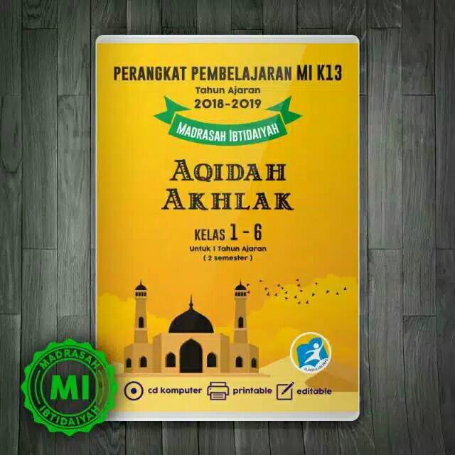 Jual RPP k13 CD perangkat pembelajaran SD/MI mapel AQIDAH AKHLAK kelas 1-6 | Shopee Indonesia