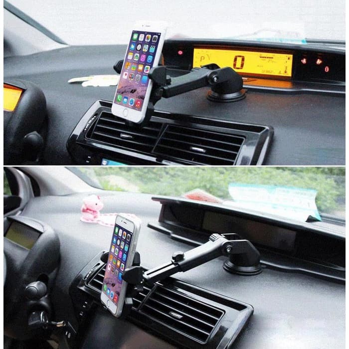 Jual Penjepit HP dimobil (car Phone holder HP dashboard mobil long neck ...