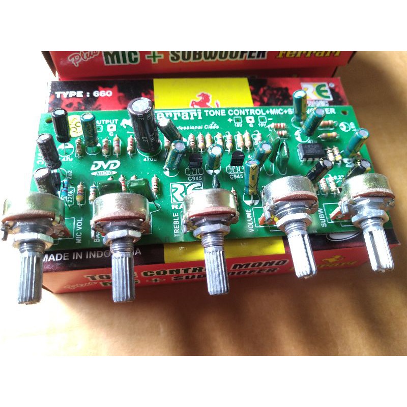 Jual Kit Tone Control Mono Mic Subwoofer (660) | Shopee Indonesia
