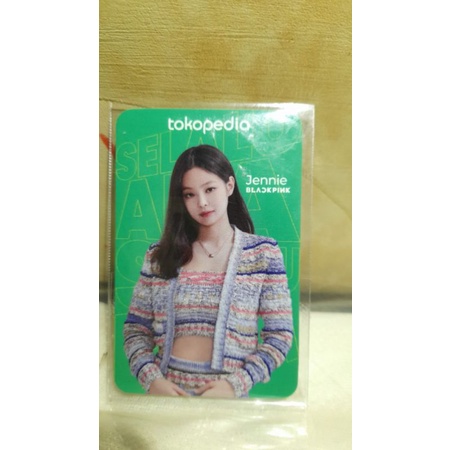 Jual PHOTOCARD JENNIE BLACKPINK ORIGINAL | Shopee Indonesia