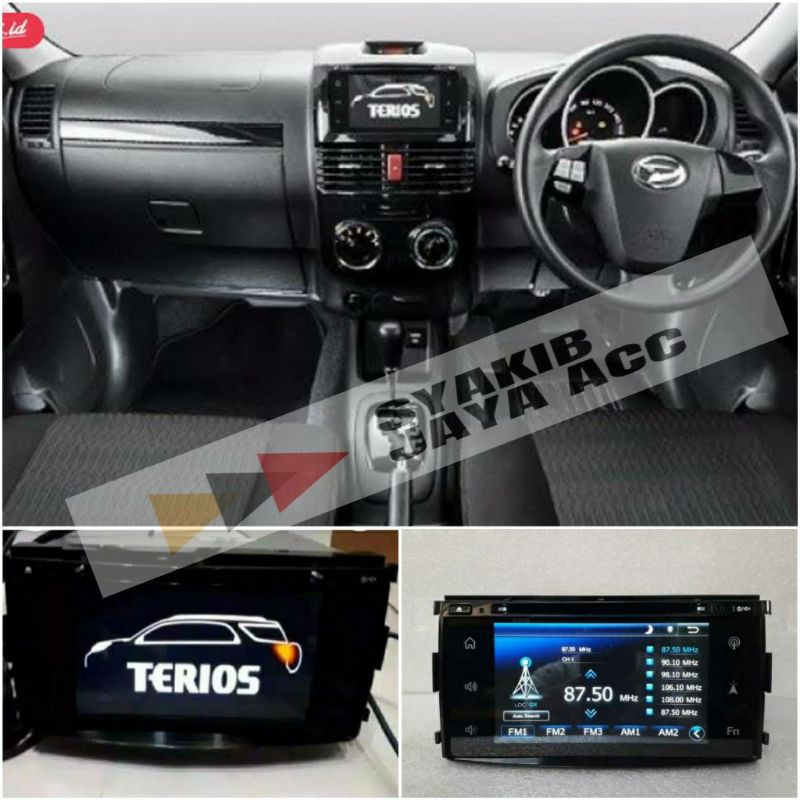 Jual Head Unit Double Din Terios 2016 OEM ORIGINAL DAIHATSU | Shopee ...