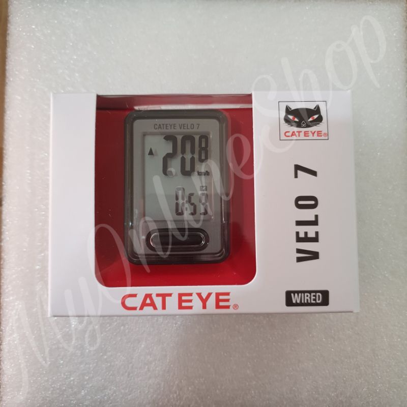 Jual Speedometer CAT EYE Velo 7 CC VL520 Cyclo Computer | Shopee Indonesia
