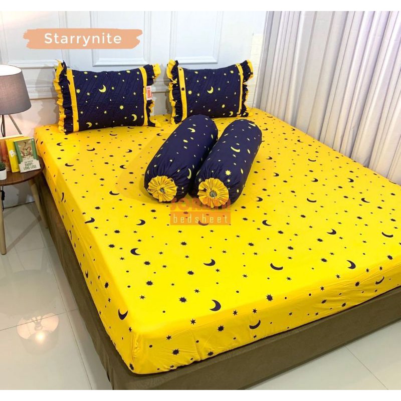 Jual Sprei karet Motif Starry Nite By Soraya | Shopee Indonesia