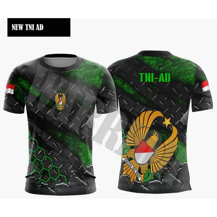 Jual Kaos Jersey TNI AD / Kaos Olahraga Jersey TNI AD/ Kaos Jersey Dryfit TNI AD /BISA FULL PO ...