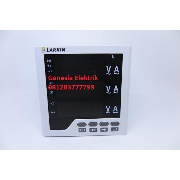 Jual Current Meter Digital Multimeter Multi Meter A V Hz 3 Phase Panel Larkin Lr-Uif33 | Shopee ...