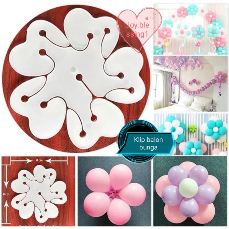 Jual KLIP BALON BUNGA/PENJEPIT BALON | Shopee Indonesia