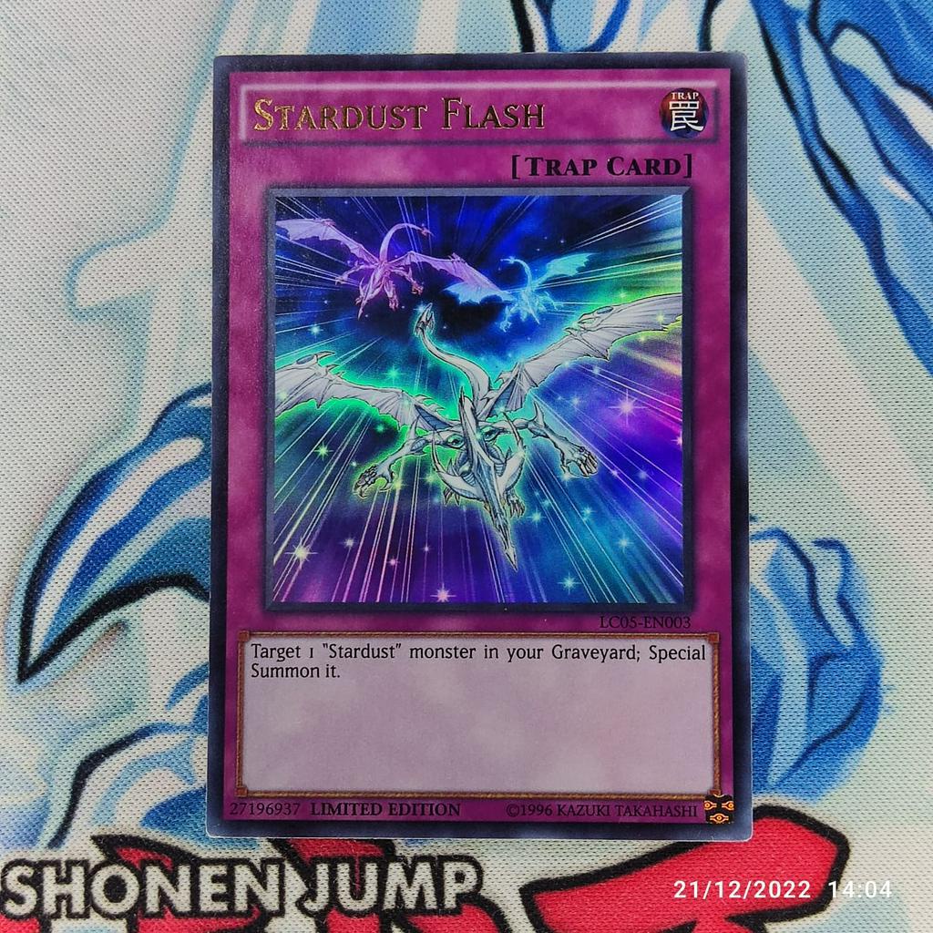 Jual yugioh stardust flash LC05 ultra rare original | Shopee Indonesia