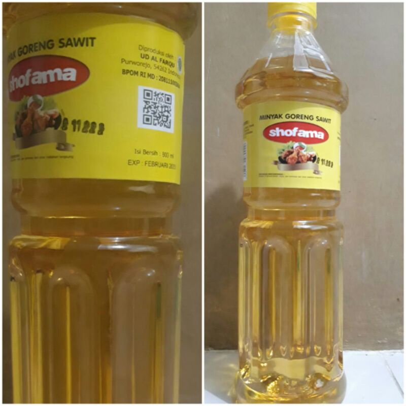 Jual MINYAK GORENG SOFAMA MINYAK GORENG 800ML | Shopee Indonesia