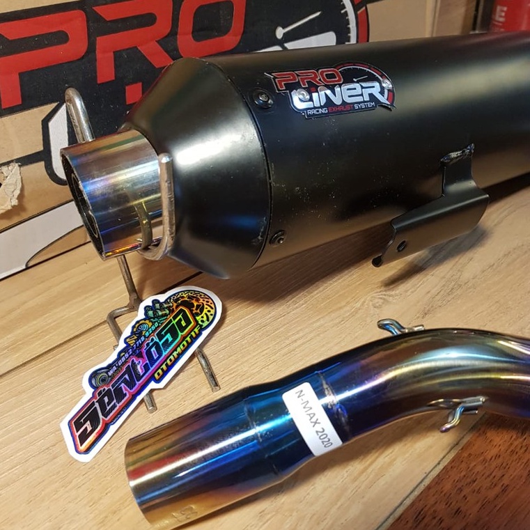 Jual ( PROLINER ) KNALPOT STANDART RACING / TSUKIGI LEHERAN STAINLESS ...