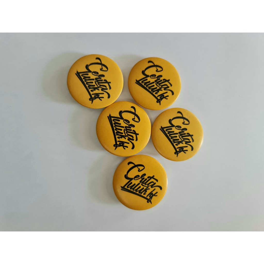 Jual PIN CERITA LULUK HF (WARNA KUNING) | Shopee Indonesia