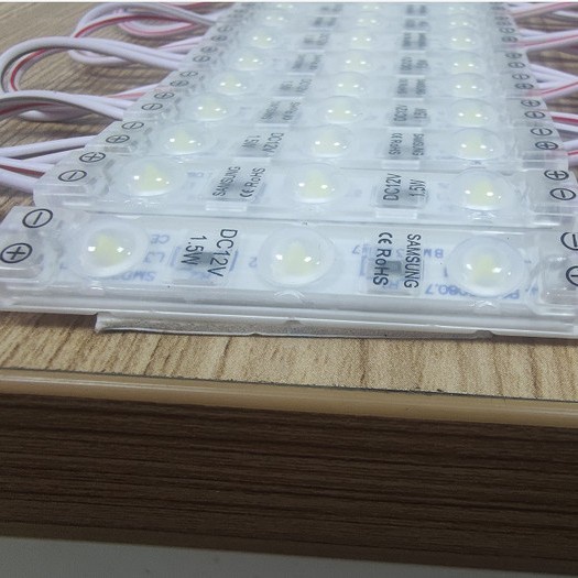 Jual Lampu LED Modul 12v DC 3 Mata 2835 12 v volt Module Neon Box | Shopee Indonesia