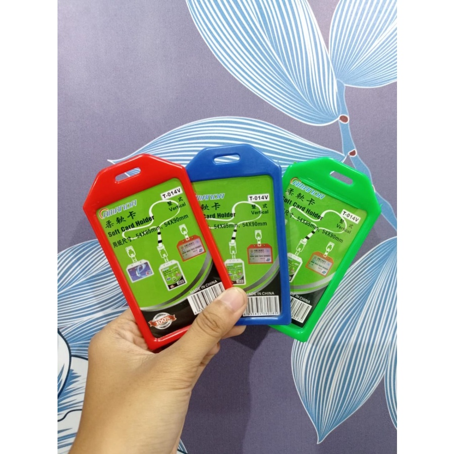 Jual Tempat Id Card 1 Sisi / Name tag / Tempat Id Card Holder 1 Sisi ...