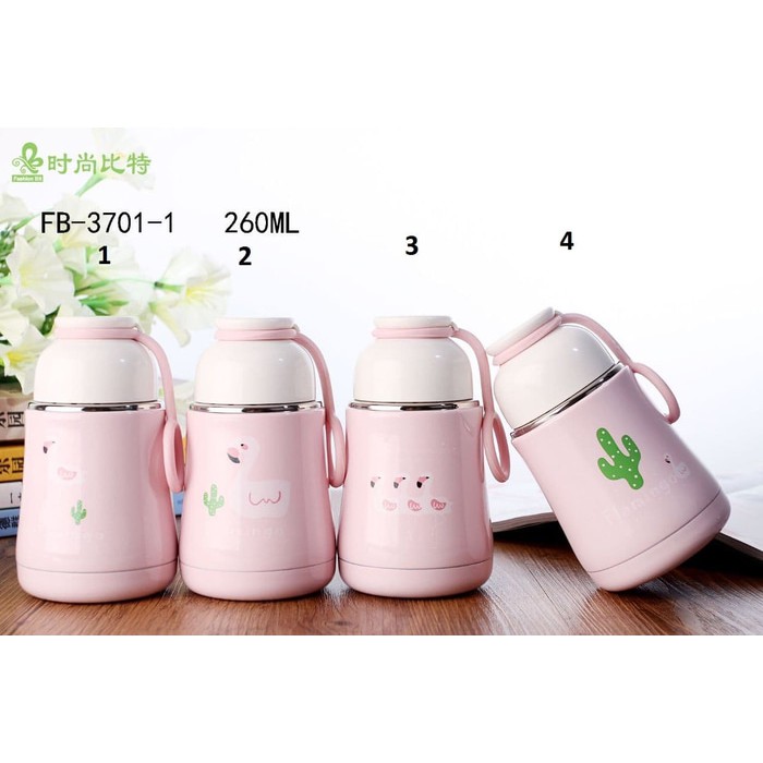 Jual BOTOL THERMOS MTF PLAMINGO 260ML | Shopee Indonesia